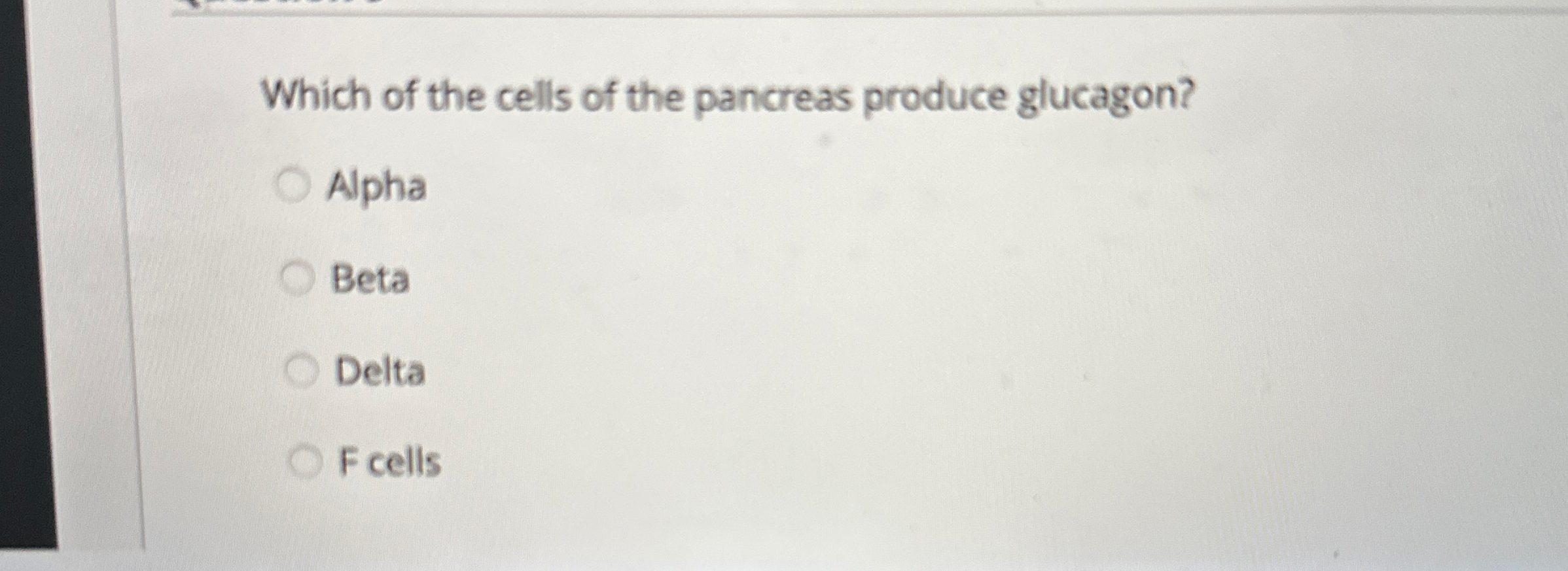 Solved Which of the cells of the pancreas produce | Chegg.com
