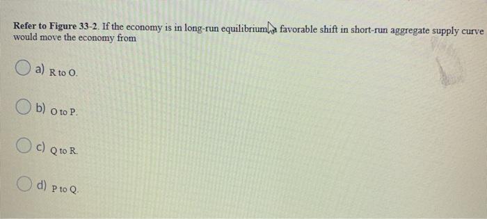Solved Figure 33-2 LRAS SRAS, SRAS. PRICE LEVEL O R P AD AD | Chegg.com