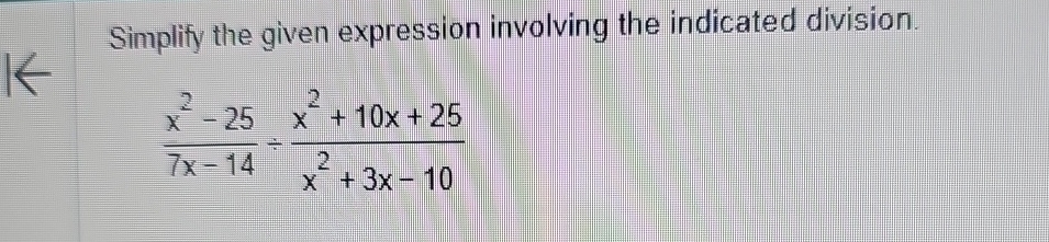 Solved Simplify the given expression involving the indicated | Chegg.com