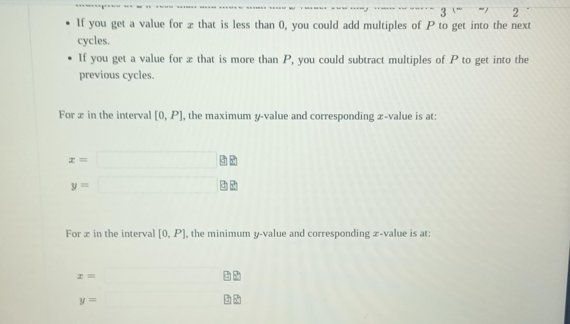 Solved Consider The Function F X 3sin 3π X−2 5 State The