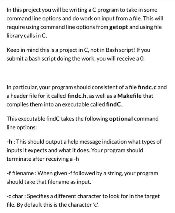 Solved I need help doing the following in C programming | Chegg.com