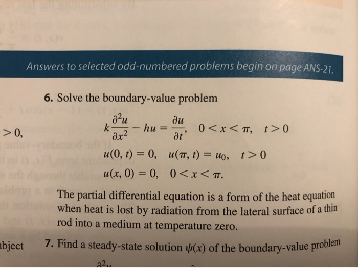 Solved Answers to selected odd-numbered problems begin on | Chegg.com