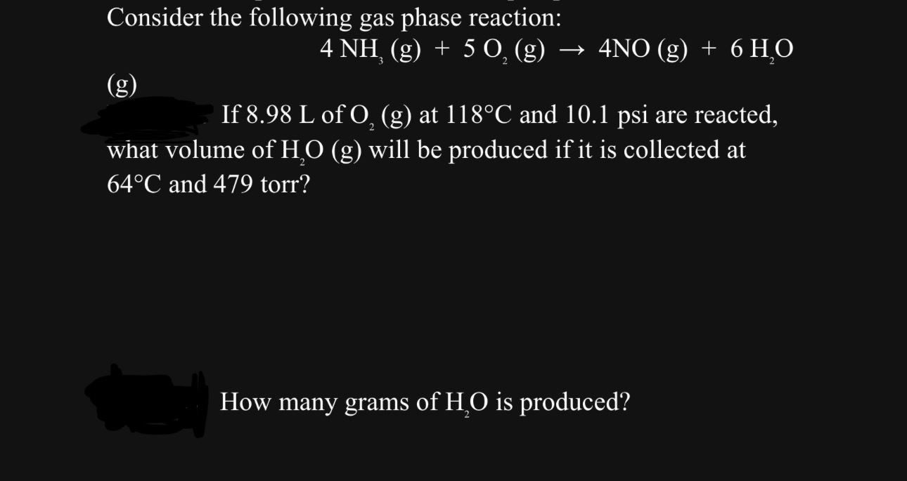 Solved Consider the following gas phase | Chegg.com