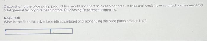 Solved Exercise 11-15 (Algo) Dropping or Retaining a Segment | Chegg.com