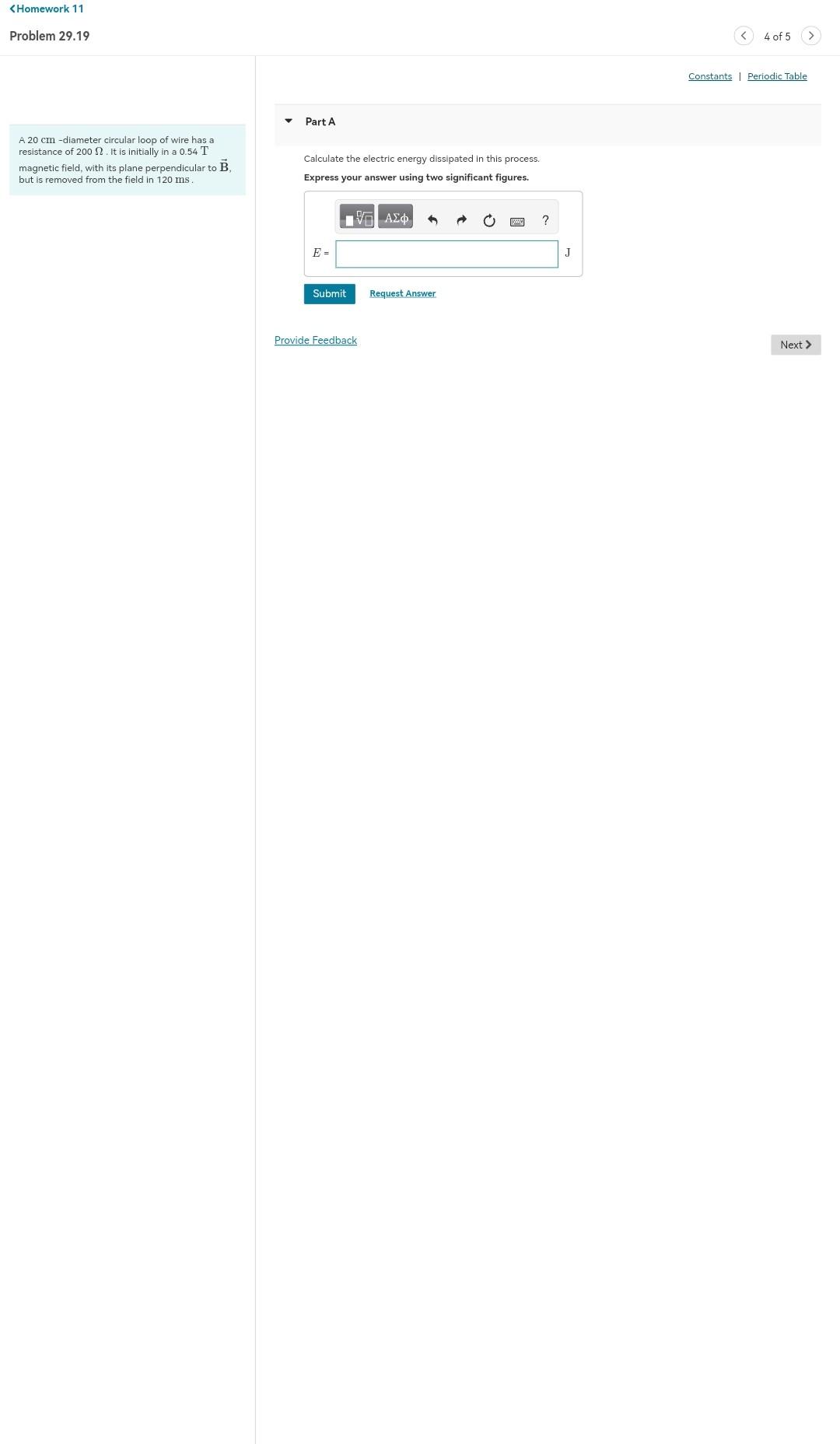 Solved A 20 cm-diameter circular loop of wire has a | Chegg.com