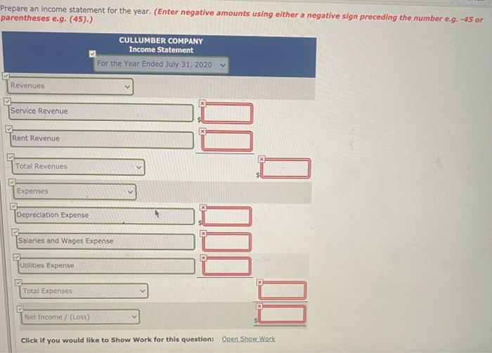 Solved Exercise 4-09 a1, a2-b (Part Level Submission) | Chegg.com