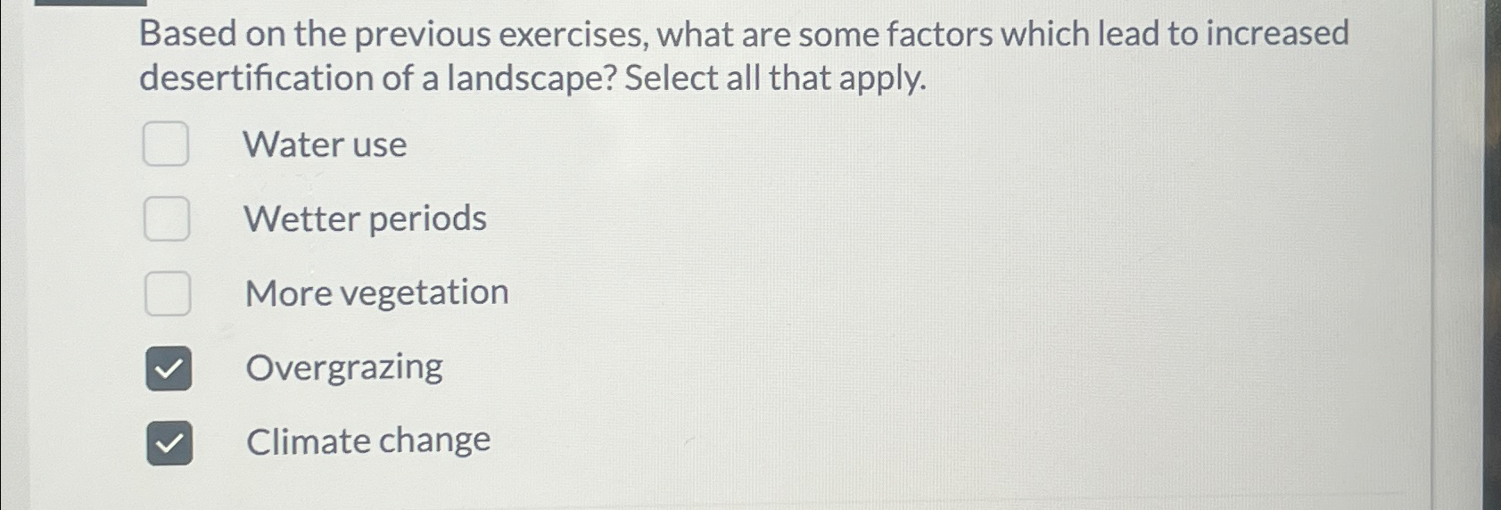 Solved Based on the previous exercises, what are some | Chegg.com