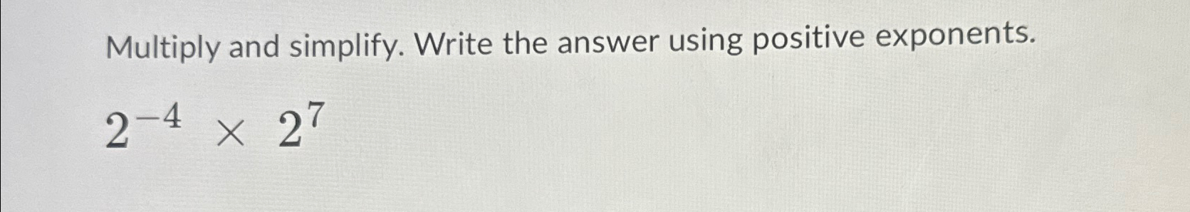 Solved Multiply and simplify. Write the answer using | Chegg.com