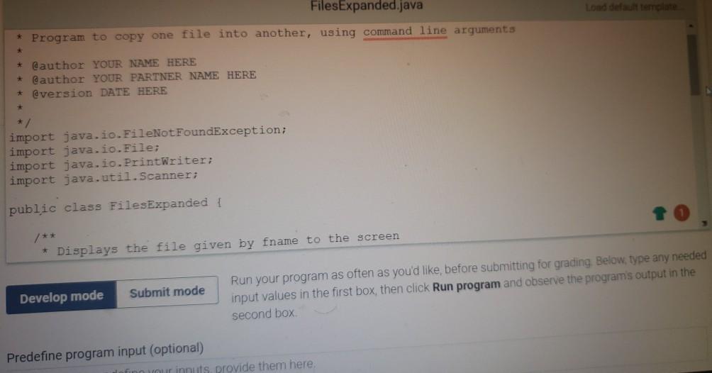 Solved 11.20 Fun With Files Expanded You will be writing a | Chegg.com