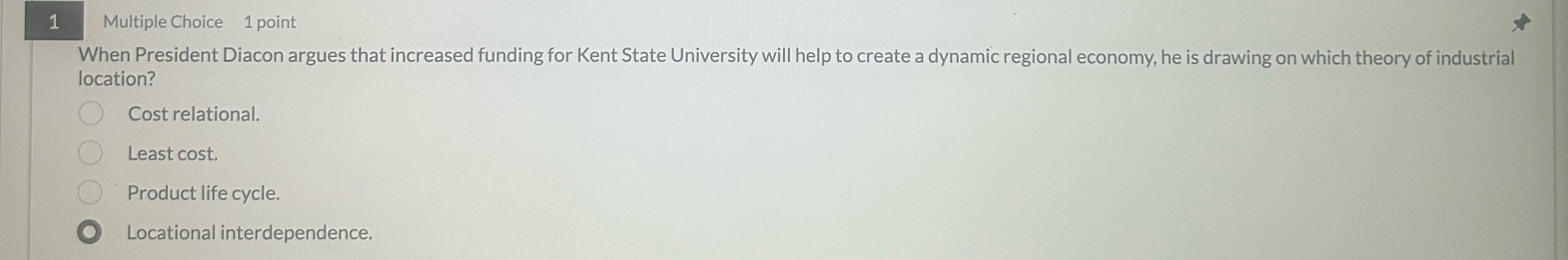 Solved 1 ﻿Multiple Choice 1 ﻿pointWhen President Diacon | Chegg.com