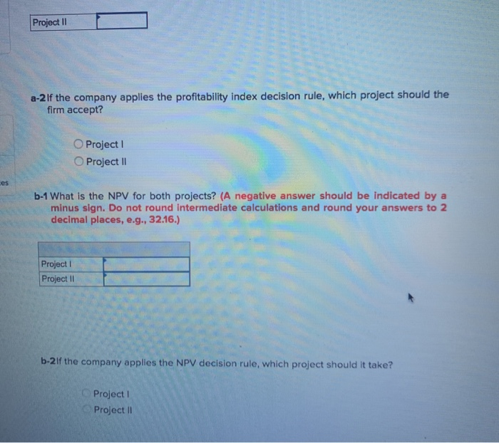 Solved Problem 9-16 Problems with Profitability Index [L01, | Chegg.com