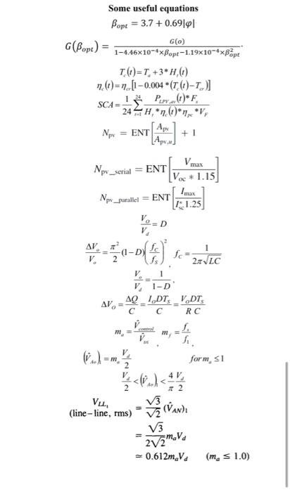 Solved Question-2 (10 Points) Design a PV system in Riyadh | Chegg.com