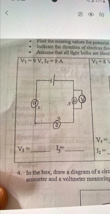 Solved - Find the missing values for potential - Indicate | Chegg.com