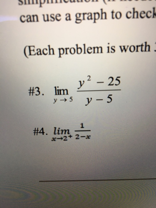 Solved Find the limit. State if positive infinity or | Chegg.com
