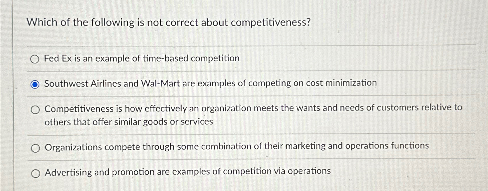 Solved Which of the following is not correct about | Chegg.com
