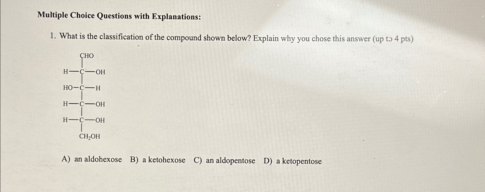 Solved Multiple Choice Questions with Explanations:What is | Chegg.com