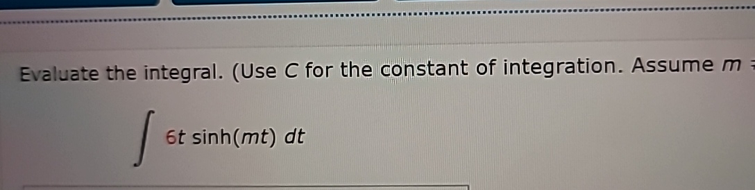 Solved Evaluate the integral. (Use C ﻿for the constant of | Chegg.com