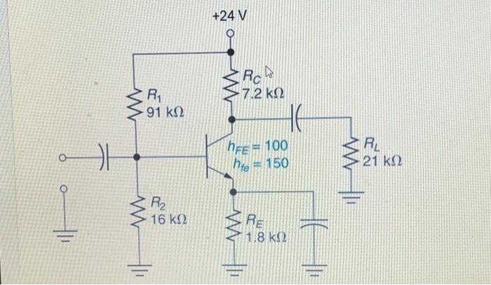 Solved find dc emitter voltage in Vdc base voltage in Vdc | Chegg.com