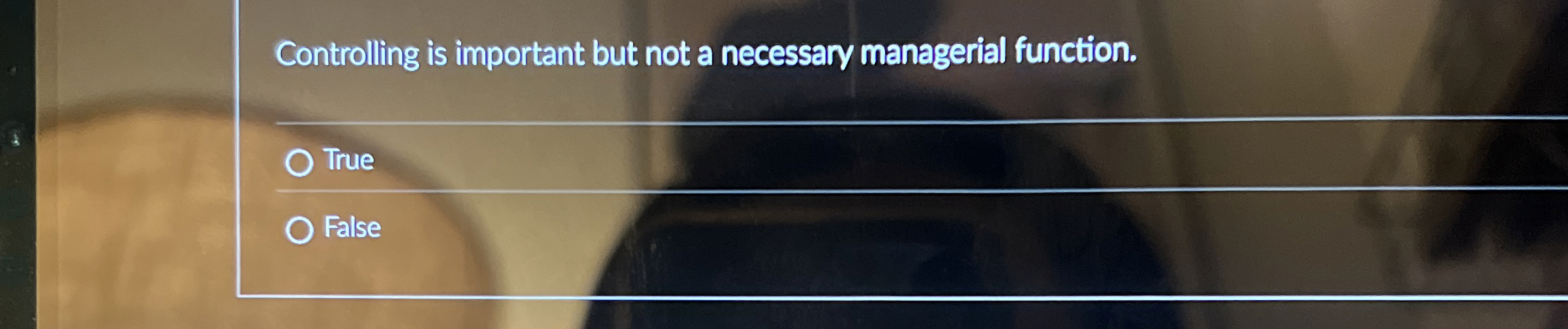 Solved Controlling is important but not a necessary | Chegg.com