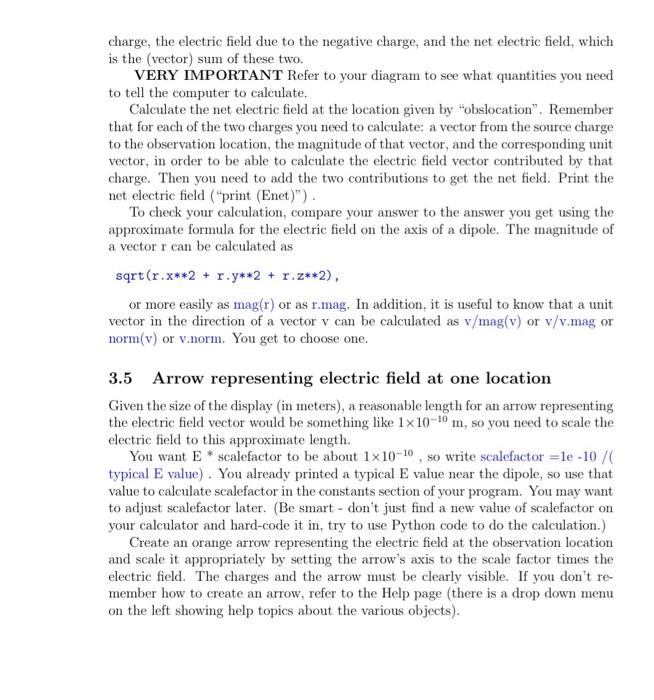 Solved 1 Problem Statement Write A Vpython Program Which 