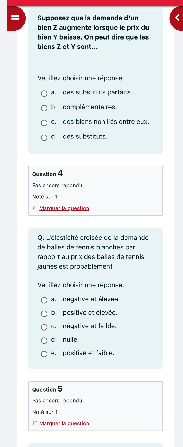 Solved Supposez que la demande d'unbien Z augmente lorsque | Chegg.com