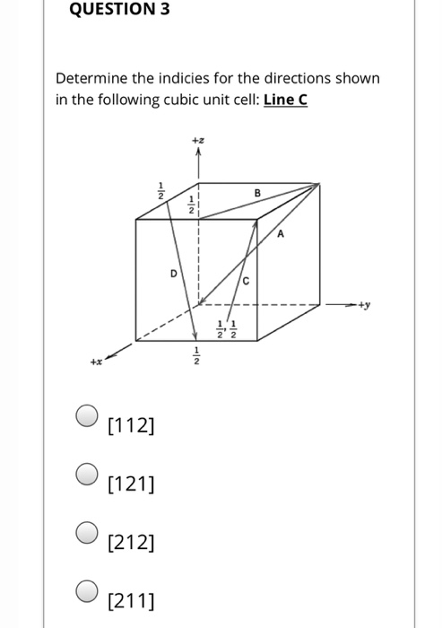 Solved Determine the indices for the directions shown in the | Chegg.com