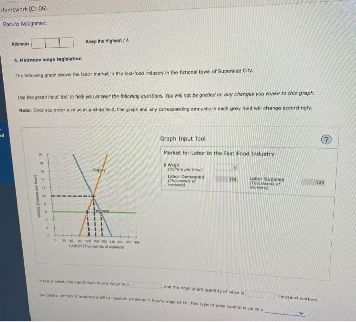 Homework (Ch 06) Back to Assignment Attempts Keep the | Chegg.com