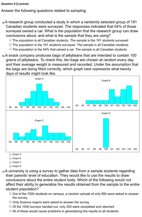 Solved Question 9 [3 points) Answer the following questions | Chegg.com