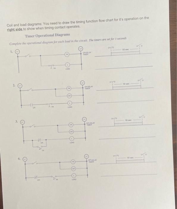 Solved Ladder Diagram for a projector. - When the START | Chegg.com