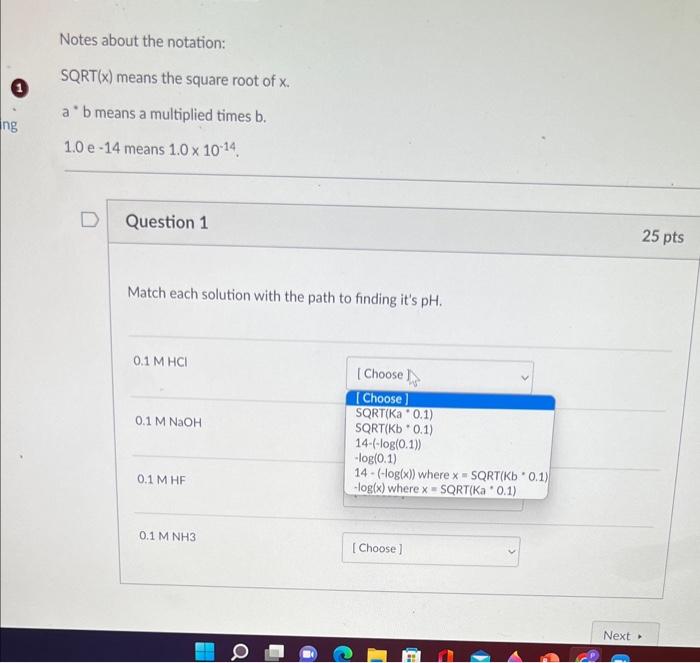Solved Notes about the notation: SQRT(x) means the square | Chegg.com