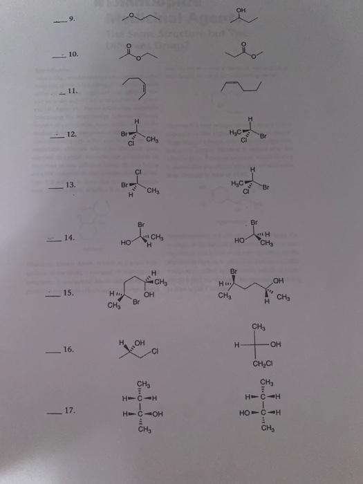 Solved Isomer Exercises, Part 1 Examine each pair of | Chegg.com