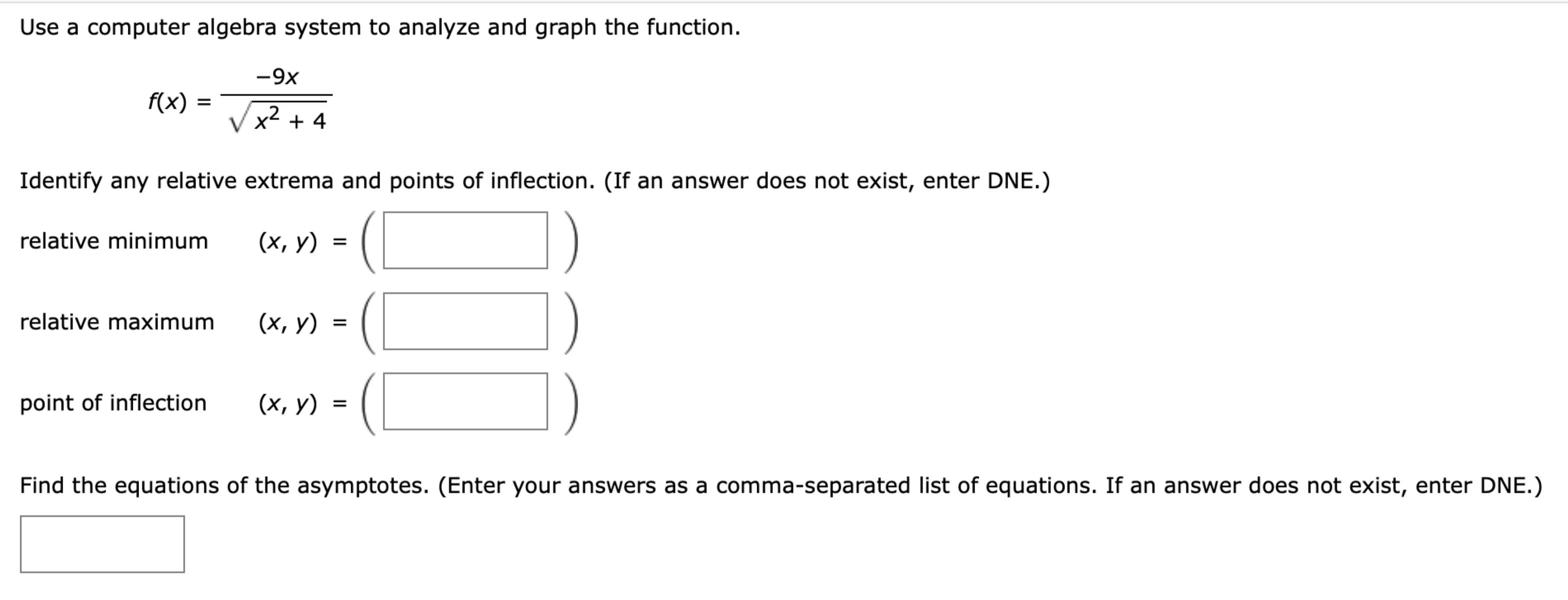 Solved Use A Computer Algebra System To Analyze And Graph 