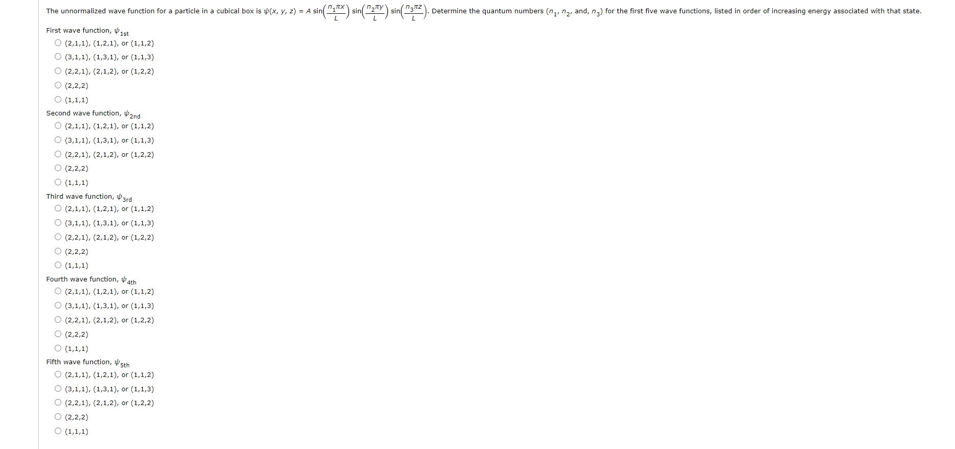 Solved The unnormalized wave function for a particle in a | Chegg.com