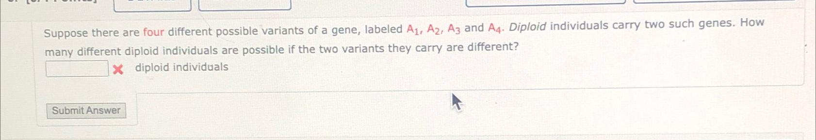 Solved Suppose there are four different possible variants of | Chegg.com