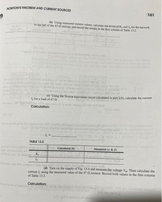 (b) Using measured resistor values, calculate the | Chegg.com