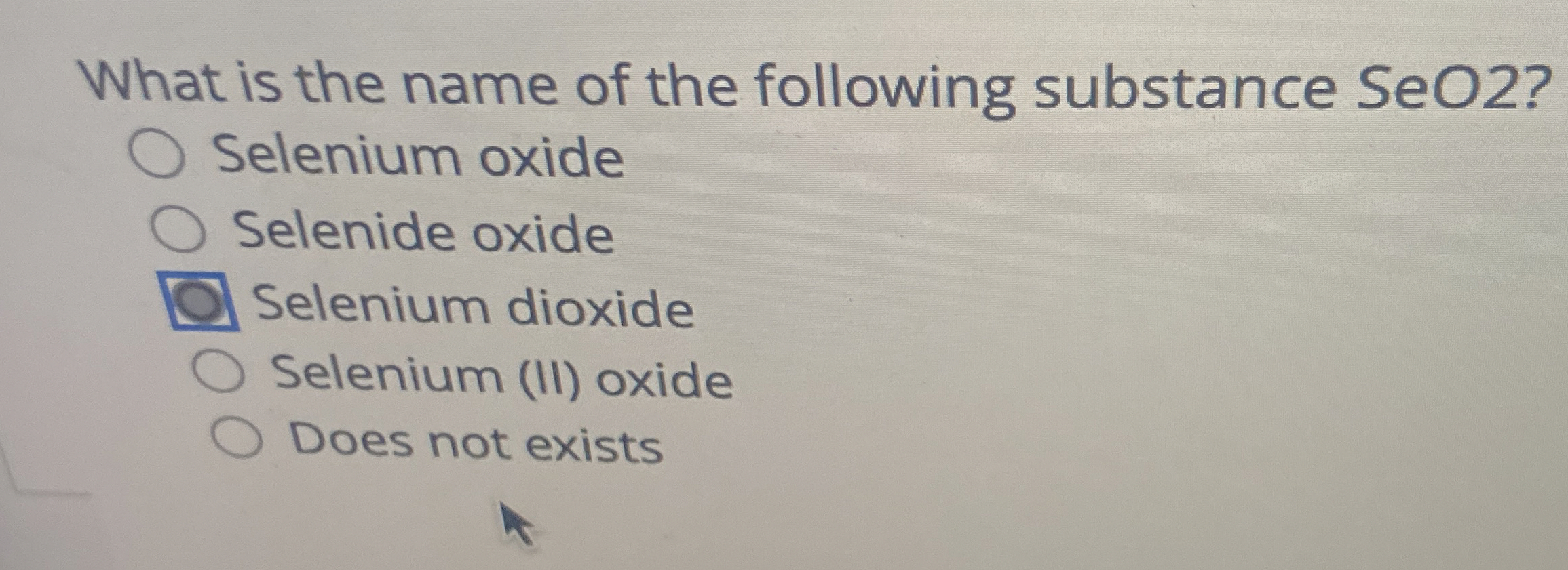 Solved What is the name of the following substance | Chegg.com