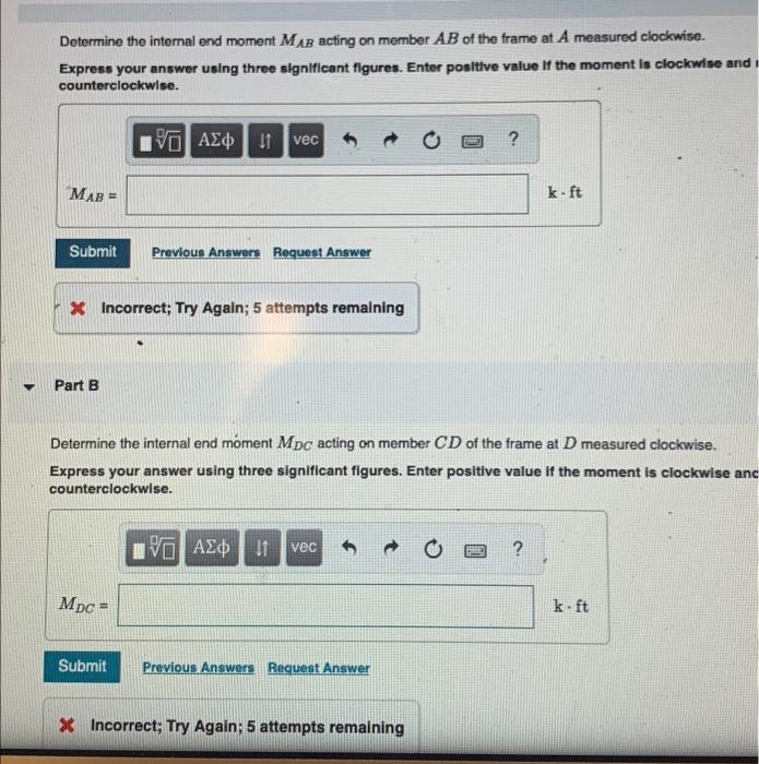 Solved Consider the battered-column frame shown in (Figure | Chegg.com