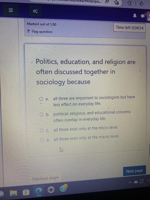 Politics, education, and religion are often discussed | Chegg.com