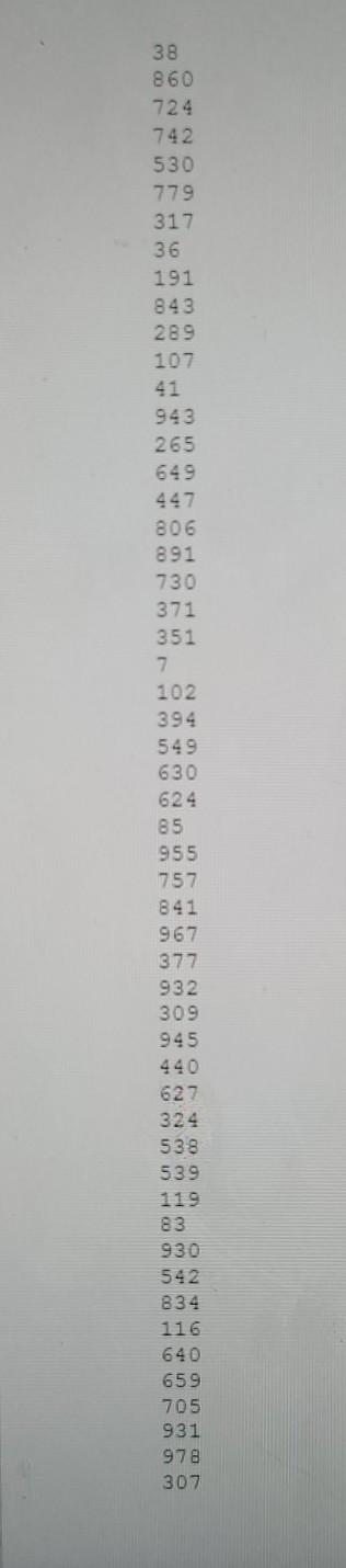 Solved assume a file containing a series of integers is | Chegg.com