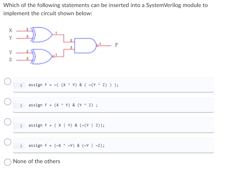 Solved Which of the following statements can be inserted | Chegg.com