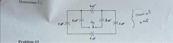 Solved Determine CT. Problem #3 6 MF2 бриг 6MF I &_JOAF не 6 | Chegg.com