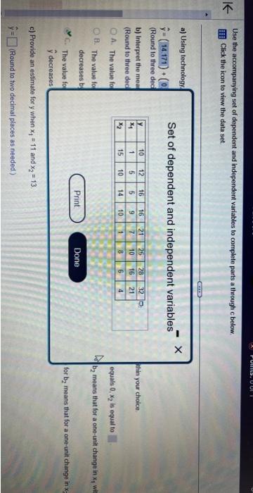 Solved HW 8 Q10 - Please help only with part c (20.42 is not | Chegg.com