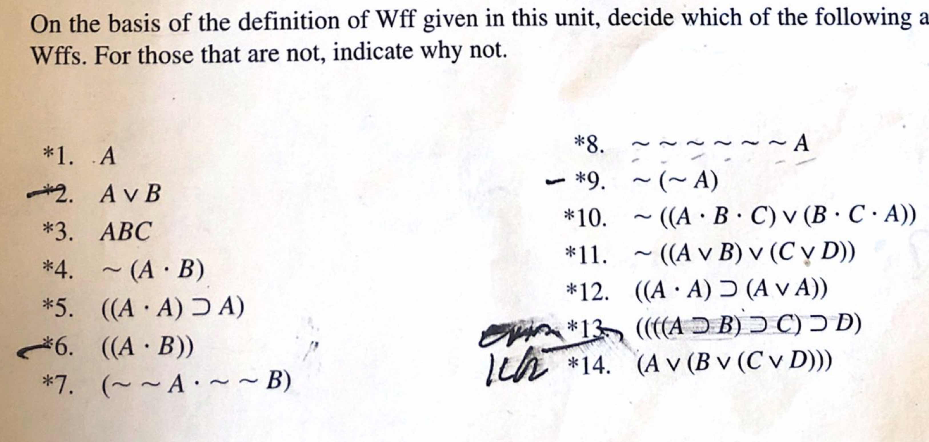 Compute the truth values of all the well-formed | Chegg.com