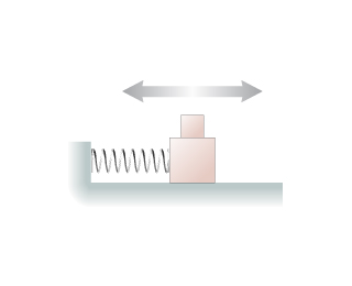 Solved Two blocks oscillate on a frictionless surface with a | Chegg.com
