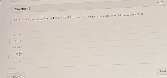 Solved Calculate the line integral ∫CF⋅dr for | Chegg.com