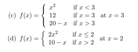Solved 3) Indicate whether the following functions are | Chegg.com