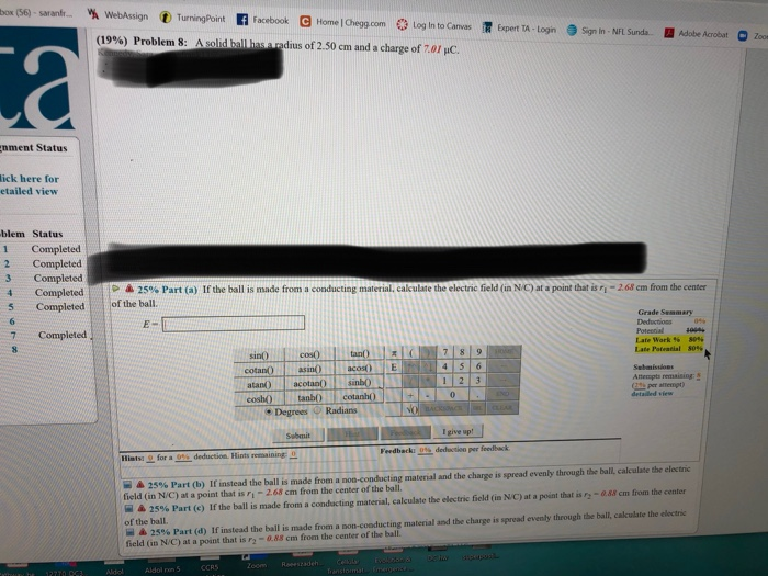 Solved box (56) - Saran WebAssign Turning Point F Facebook | Chegg.com