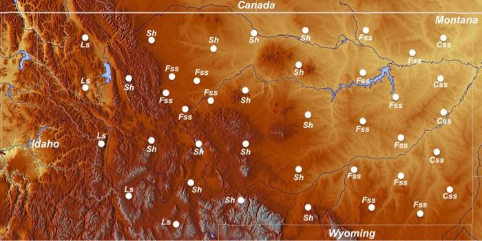 Solved Take a look at the paleogeographic map of North | Chegg.com