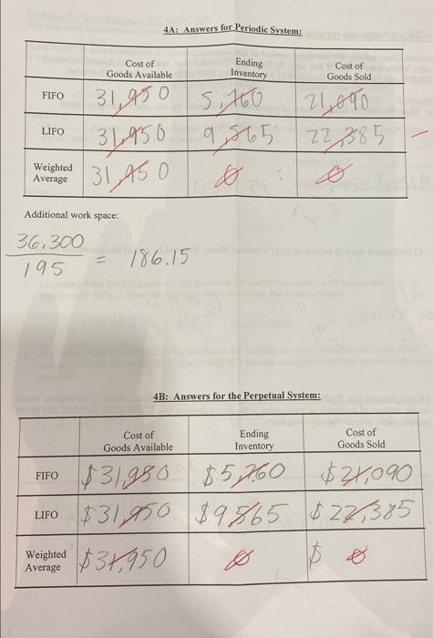 Solved calculate COGA, COGS, and ending inventory using | Chegg.com