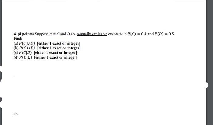 Solved The point value of each question is shown. The format | Chegg.com